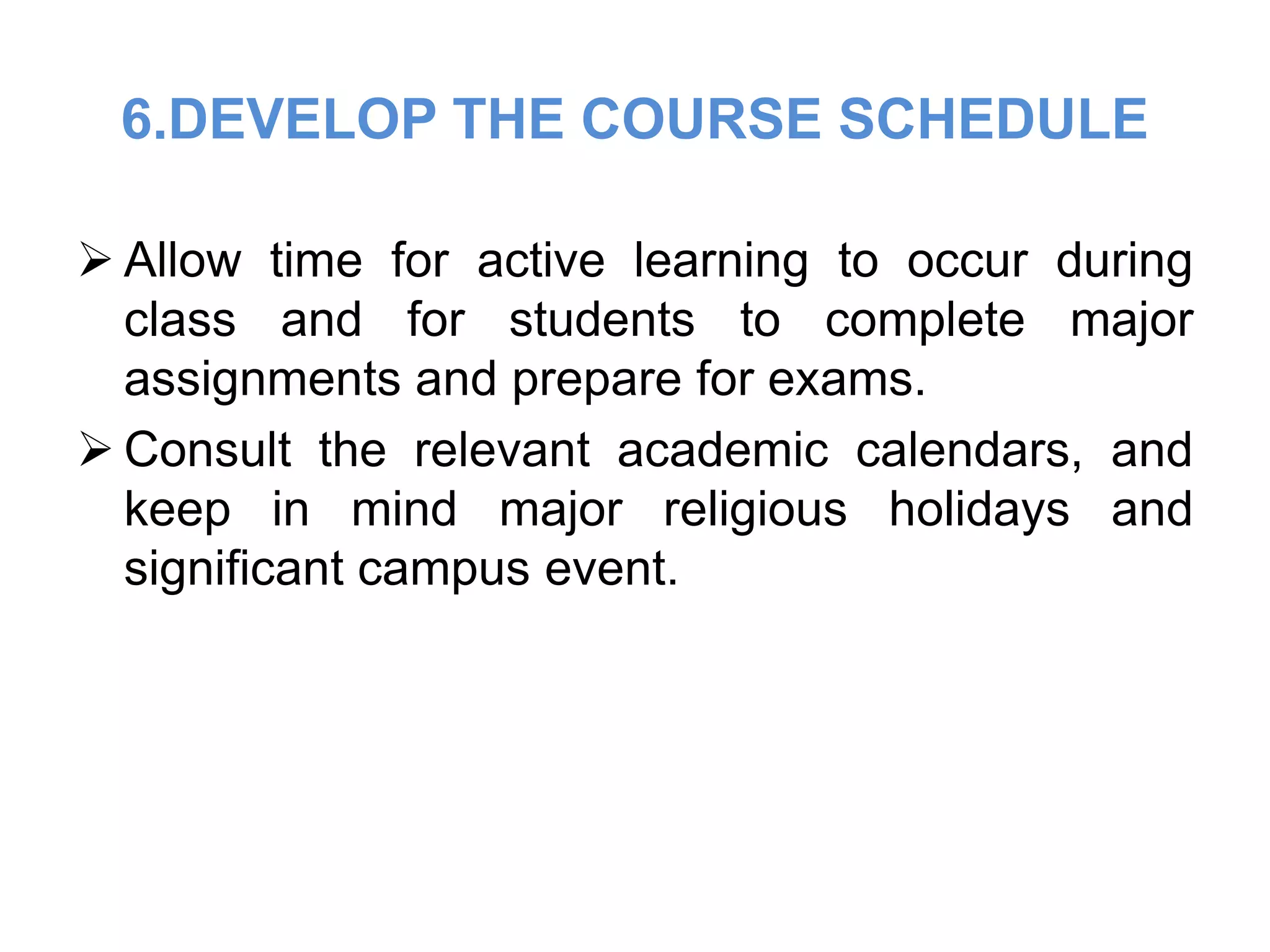 COURSE PLAN &UNIT PLAN | PPTX