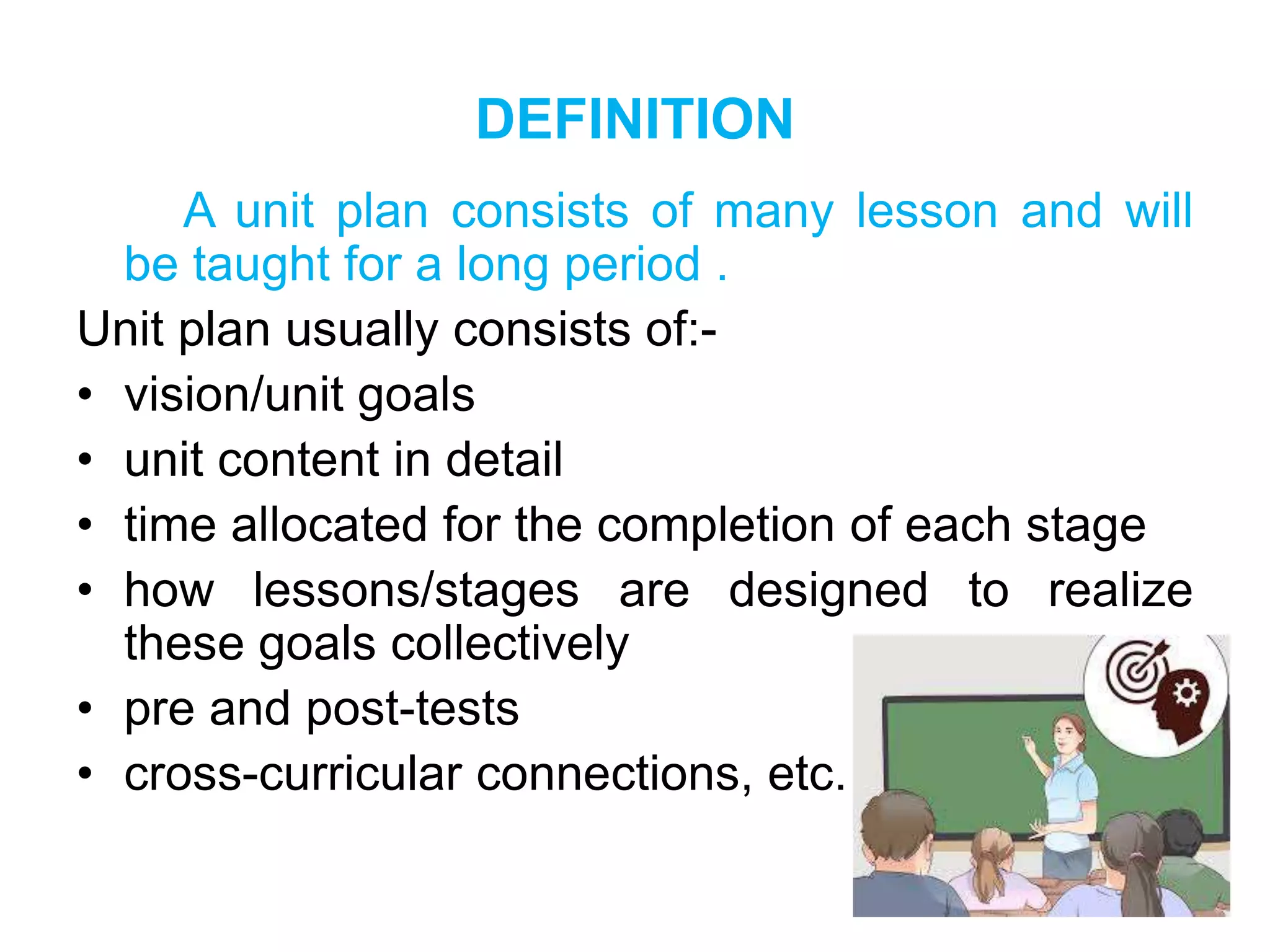 COURSE PLAN &UNIT PLAN | PPTX