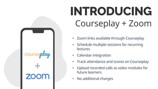 Courseplay works great with Zoom | PPT