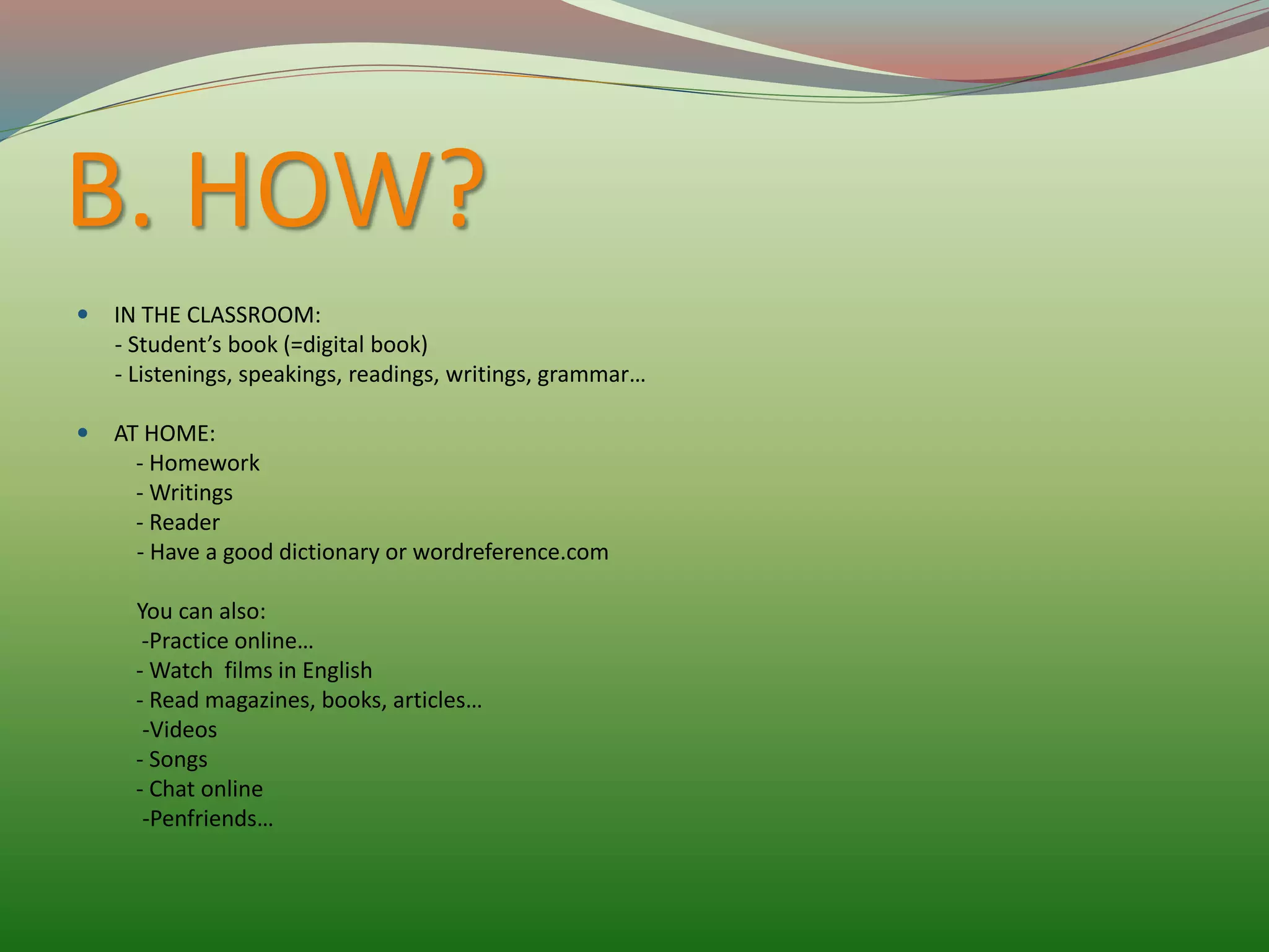 2nd ESO Course presentation | PPT