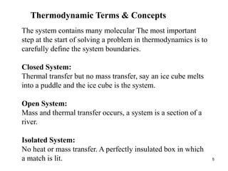 Thermodynamics course notes | PPT