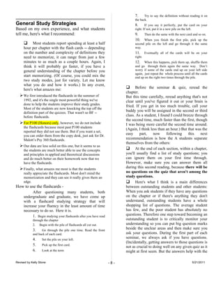 Course Procedures | DOC | Educational Assessment | Education