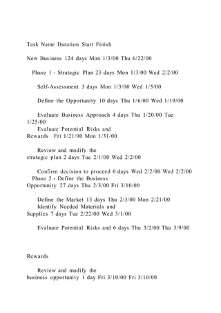 Course Project Overview Introduction For this course, | DOCX