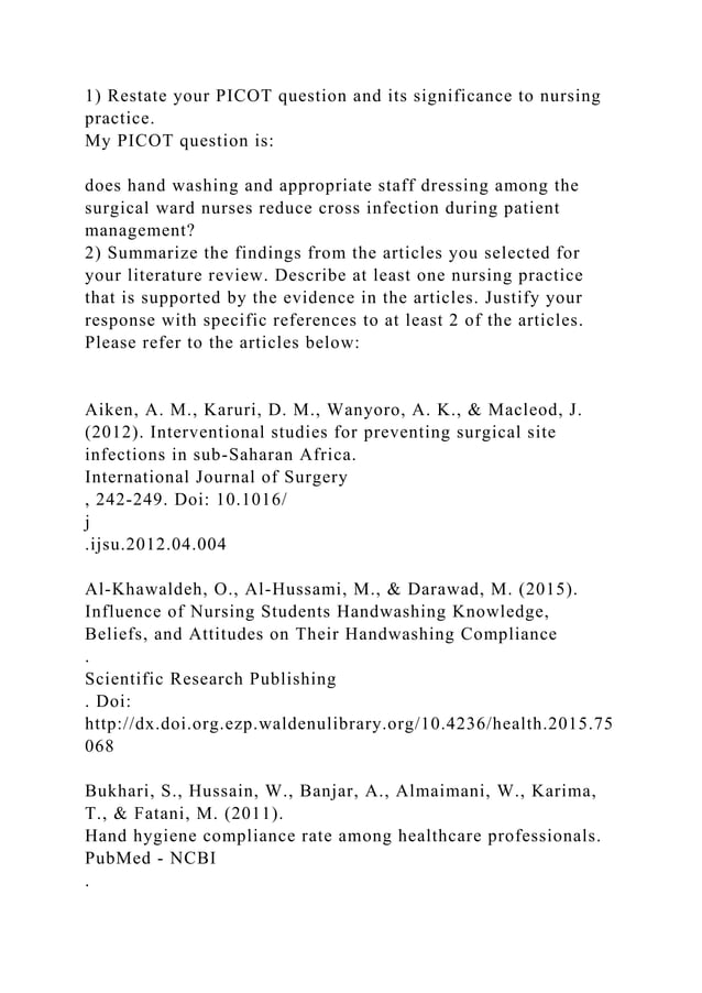 Course Project Part 3—Translating Evidence Into PracticeIn Pa.docx