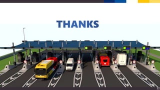 TRAFFIC SIMULATION AT TOLL ROAD SECTION USING VISSIM SOFTWARE | PPTX