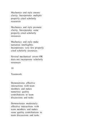 Course Project SAHS Analysis Project Guidelines and Gradin | DOCX