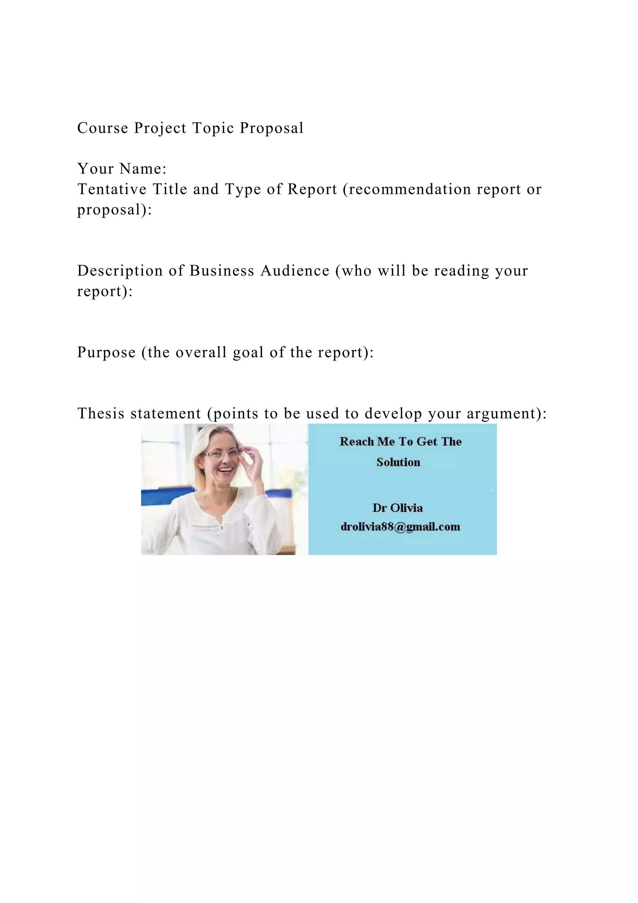 Course Project Topic ProposalYour Name Tentative Title and .docx