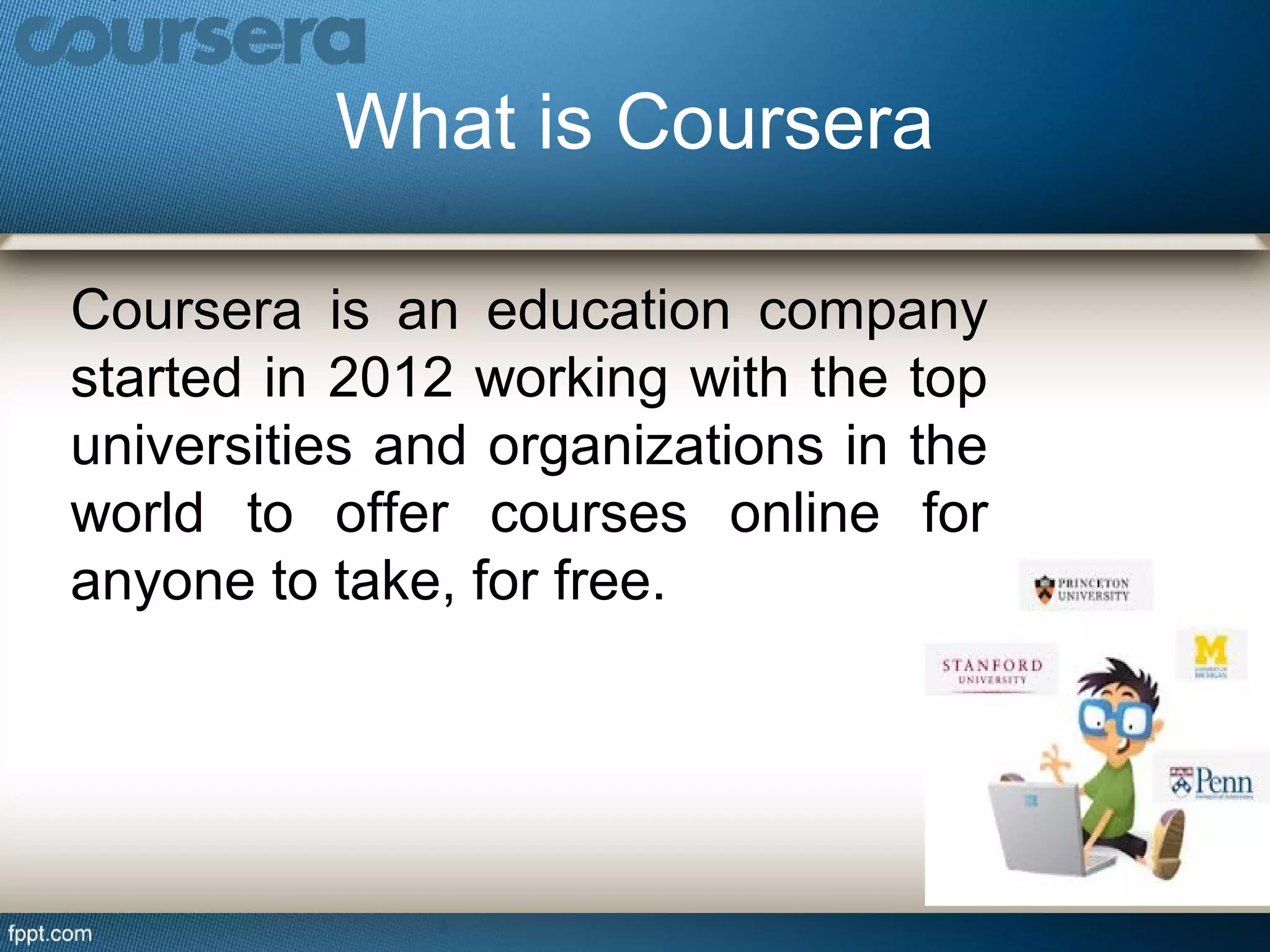 Coursera | PPT