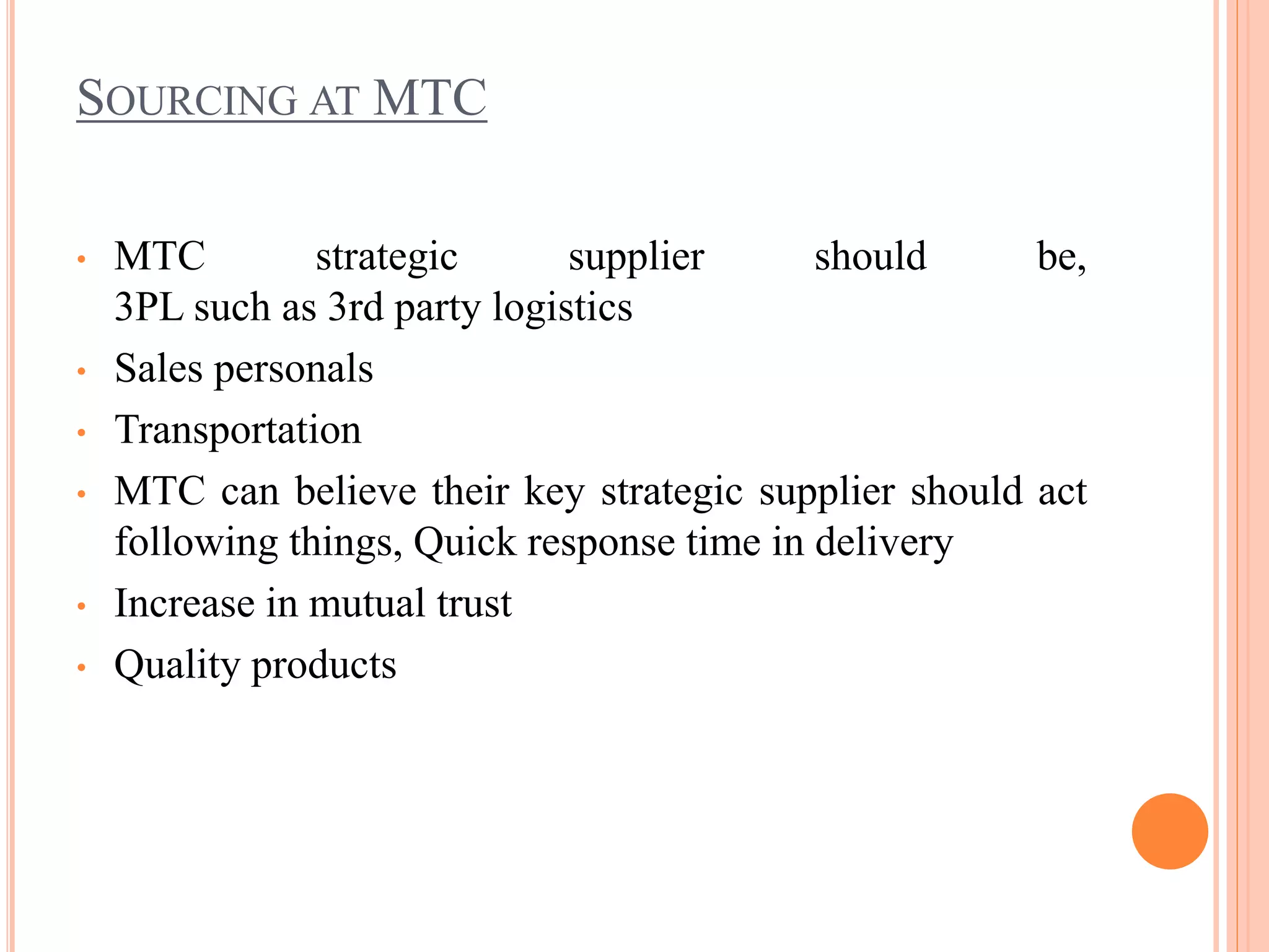 Coursera assignment-supply-chain-capston medical-technologies-corporation-mtc | PPT