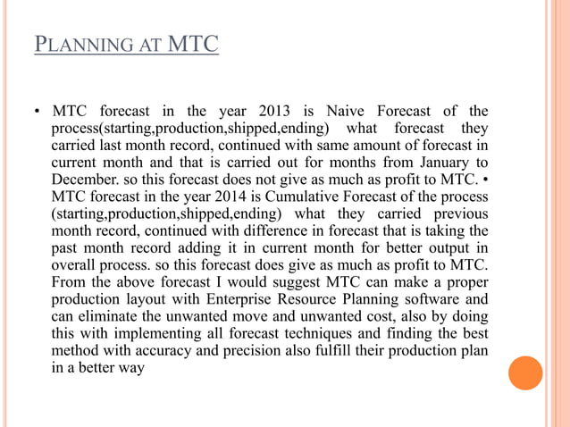 Coursera assignment-supply-chain-capston medical-technologies-corporation-mtc | PPT