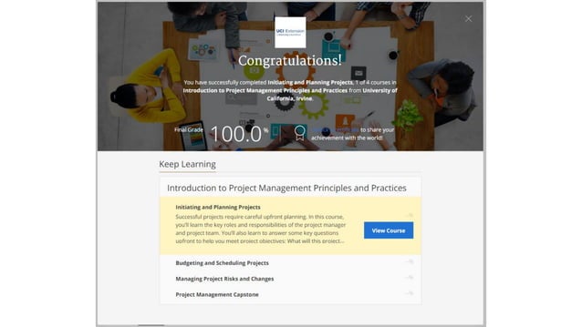 Coursera Project Management Specialization I - Initiating And Planning Projects | PDF | Education