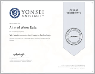 Wireless Communication Emerging technologies | PPT