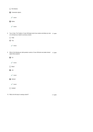 Coursera 3D Printing Software Questions and Answers | PDF