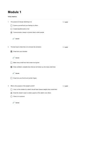 Coursera 3D Printing Software Questions and Answers | PDF