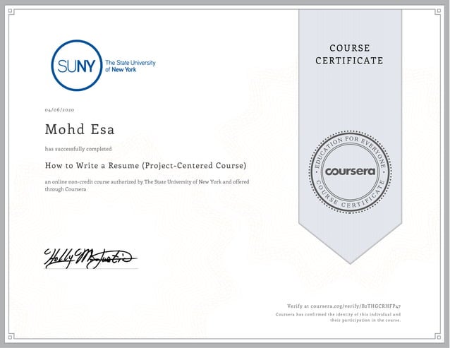 Coursera certificate 2 | PPT