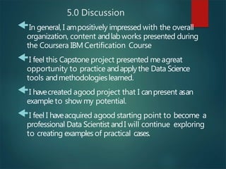 Coursera capstone report ajay kumar ppt | PPTX
