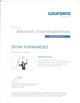 Coursera Certificates | PDF | Education