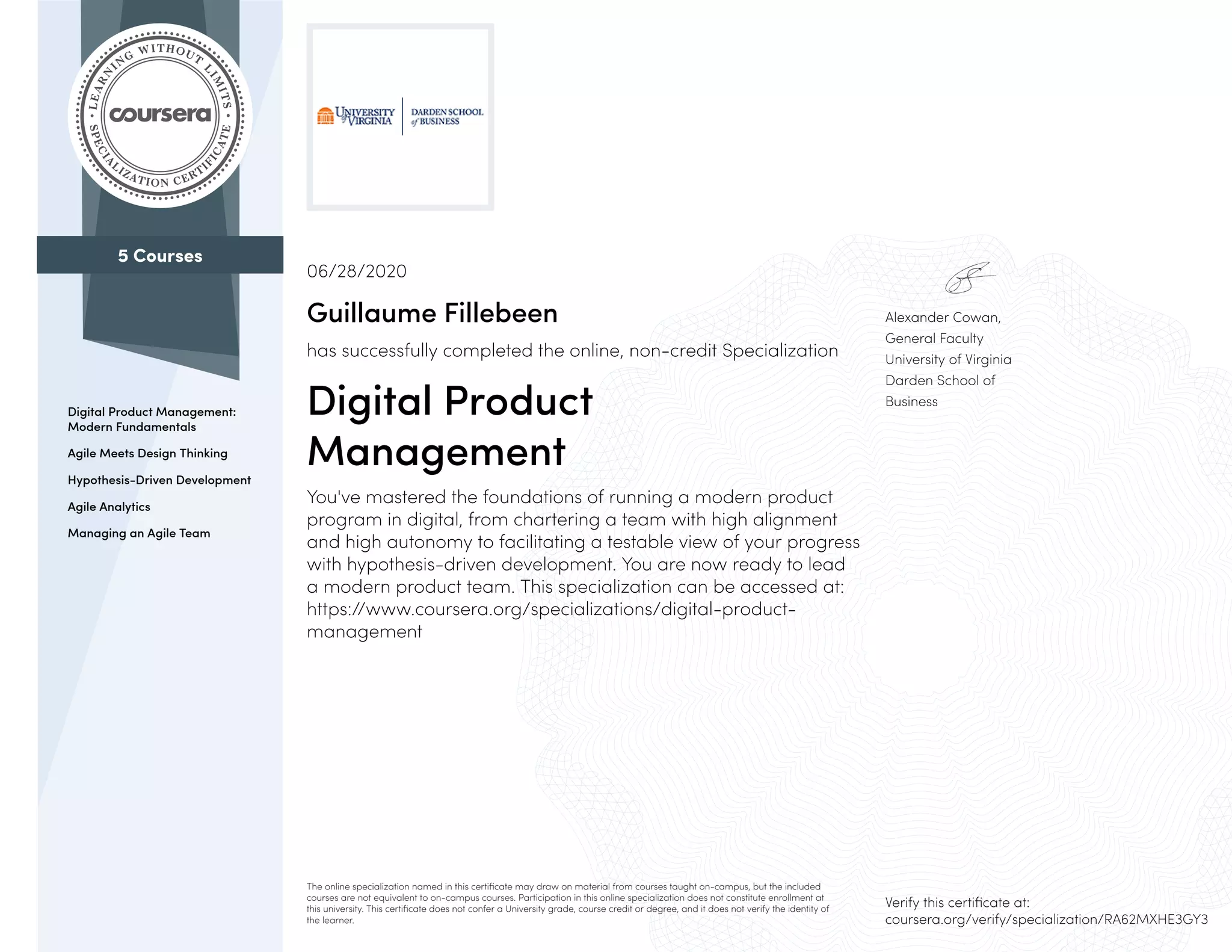 Coursera digital product management | PDF