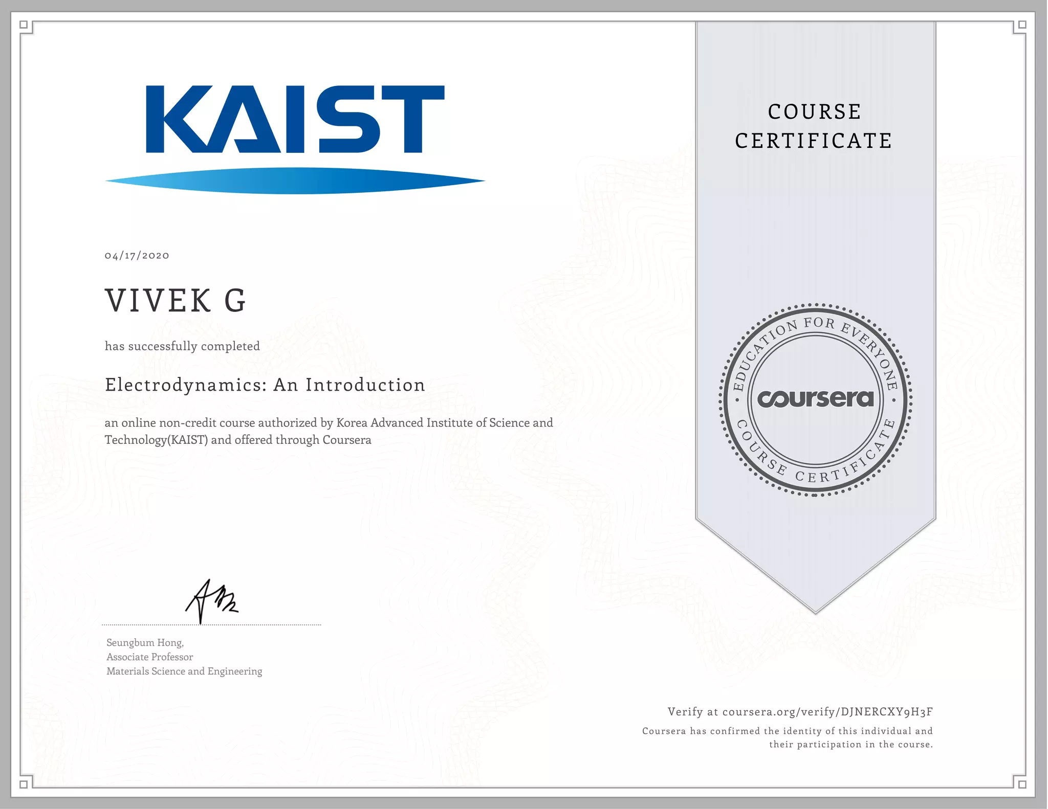 Electrodynamics: An Introduction | PDF