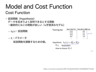 Coursera Machine Learning week1 | PPT