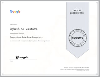 Coursera Data Everywhere | PDF | Technology & Computing