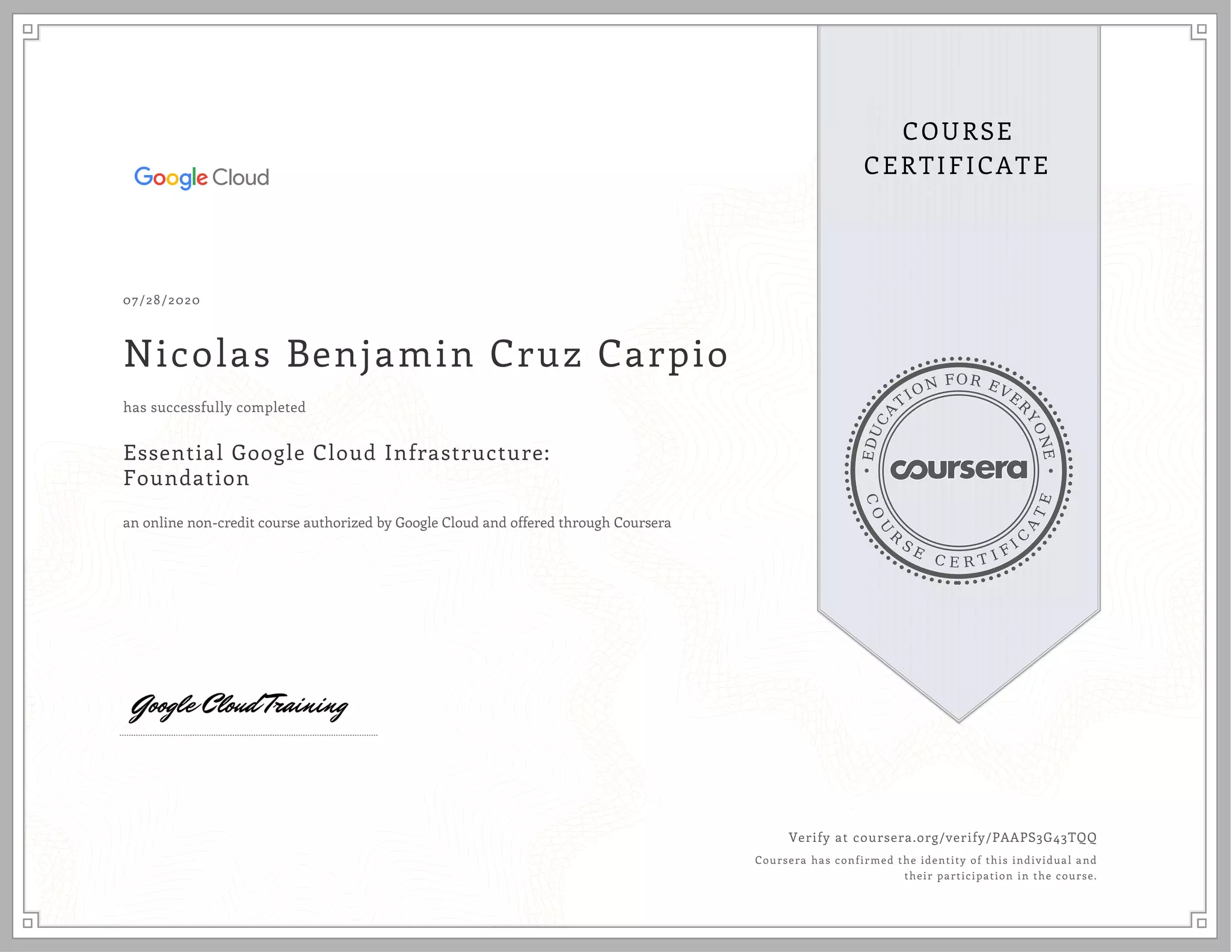 Essential Google Cloud Infrastructure Foundation | PPT | Free Download