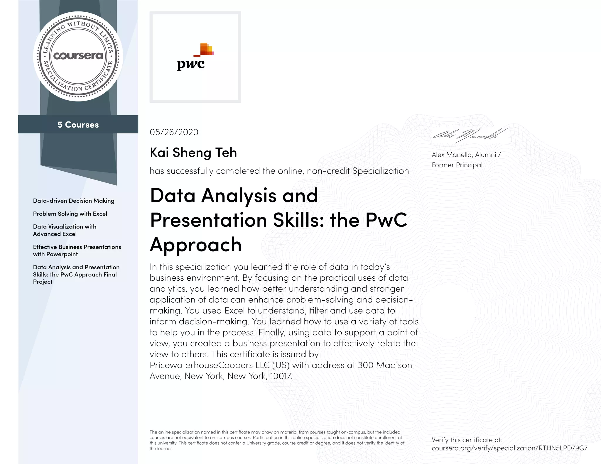Data Analysis and Presentation Skills: the PwC Approach | PDF