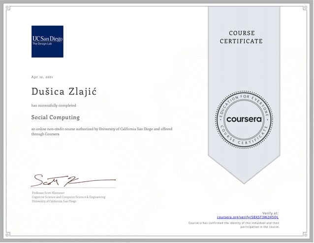 Coursera Social Computing.pdf | Technology Industry | Industries