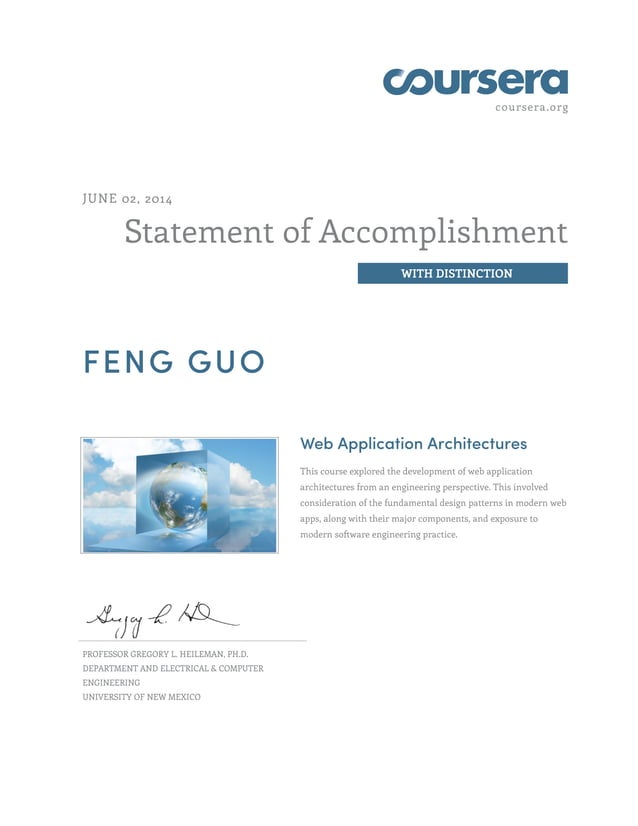 Coursera webapplications 2014 | PDF