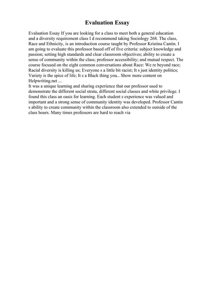 Course Reflection Essay | PDF