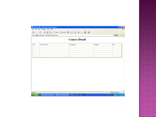 Course registration system | PPT