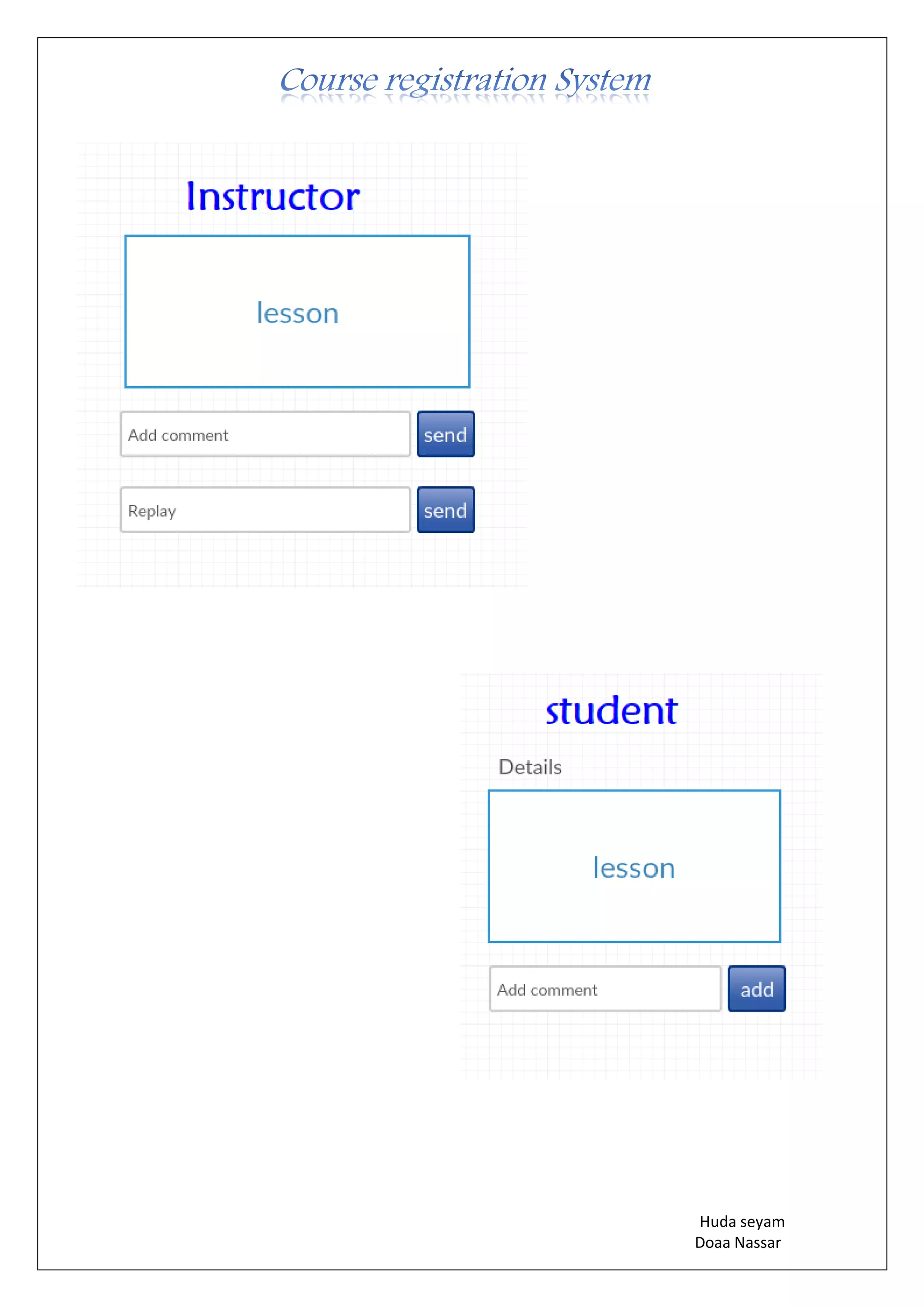 Course registration system | PDF