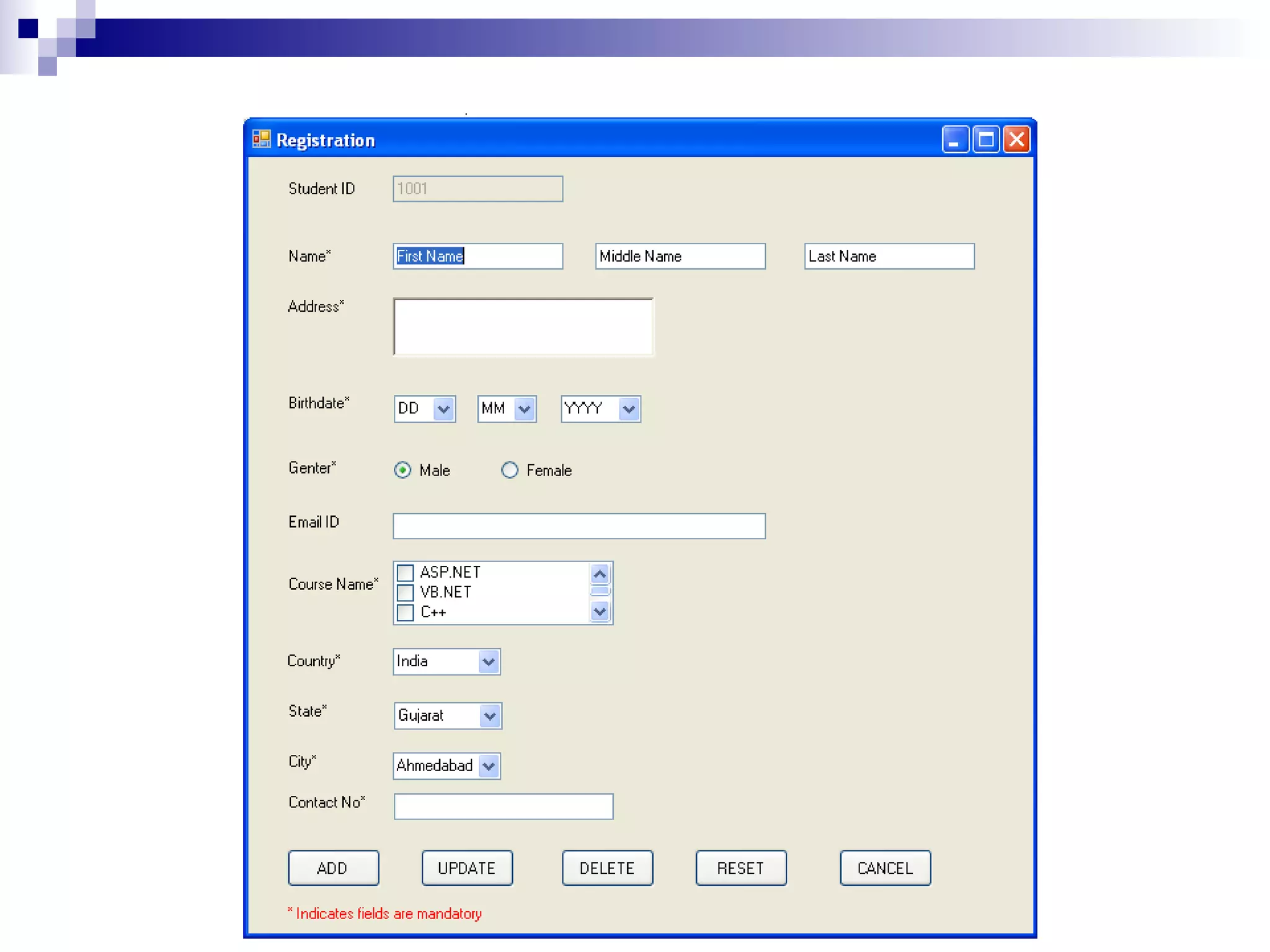 Course registration system dfd | PPT