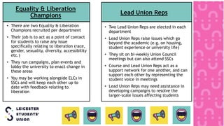 Course rep training 1 Role overview | PPTX
