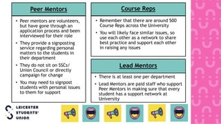 Course rep training 1 Role overview | PPTX