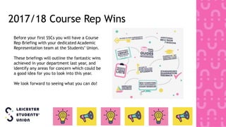 Course rep training 1 Role overview | PPTX