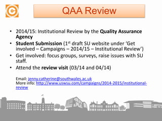 USW Course rep training | PPT