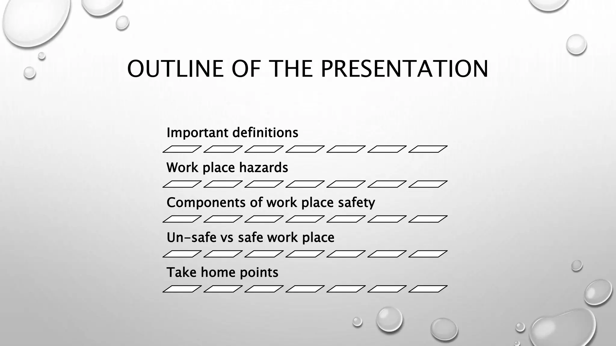 Work Place Safety | PPTX