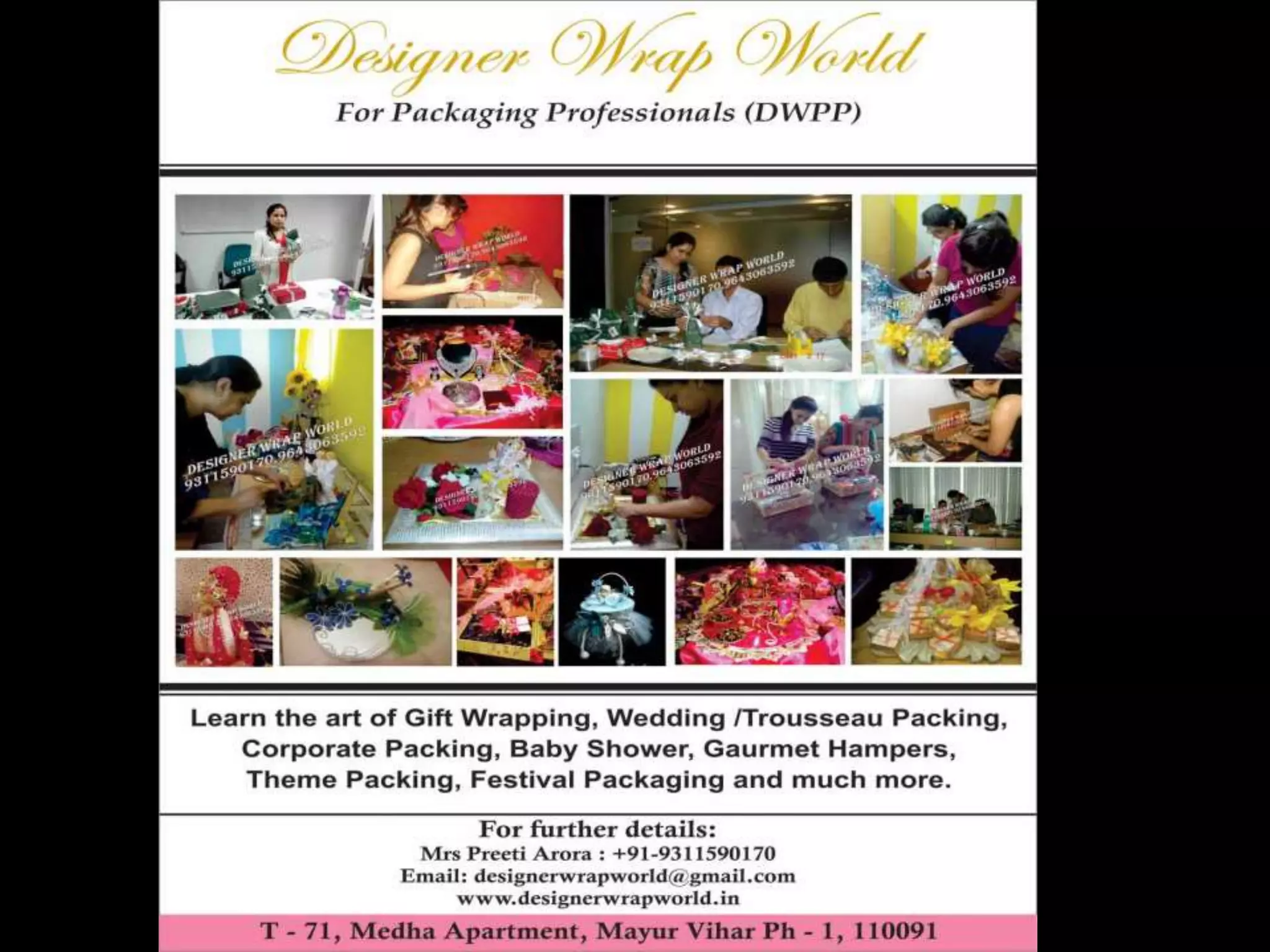 Gift Packing Courses | PPTX