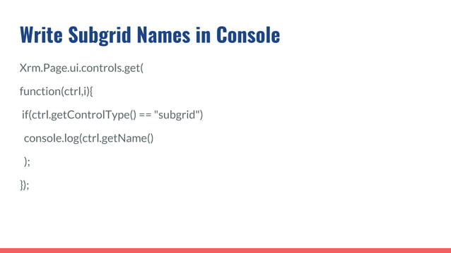 Dynamics 365 CRM Javascript Customization | PPT Dynamics 365 CRM Javascript Customization | PPT