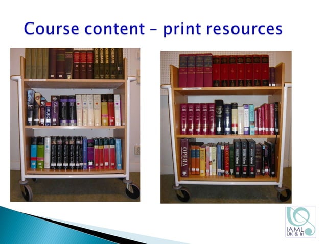 Cources and Education for library staff who work with music: a UK ...