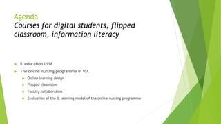Courses for digital students and flipped classroom | PPT