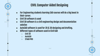 Courses in cad | PPT