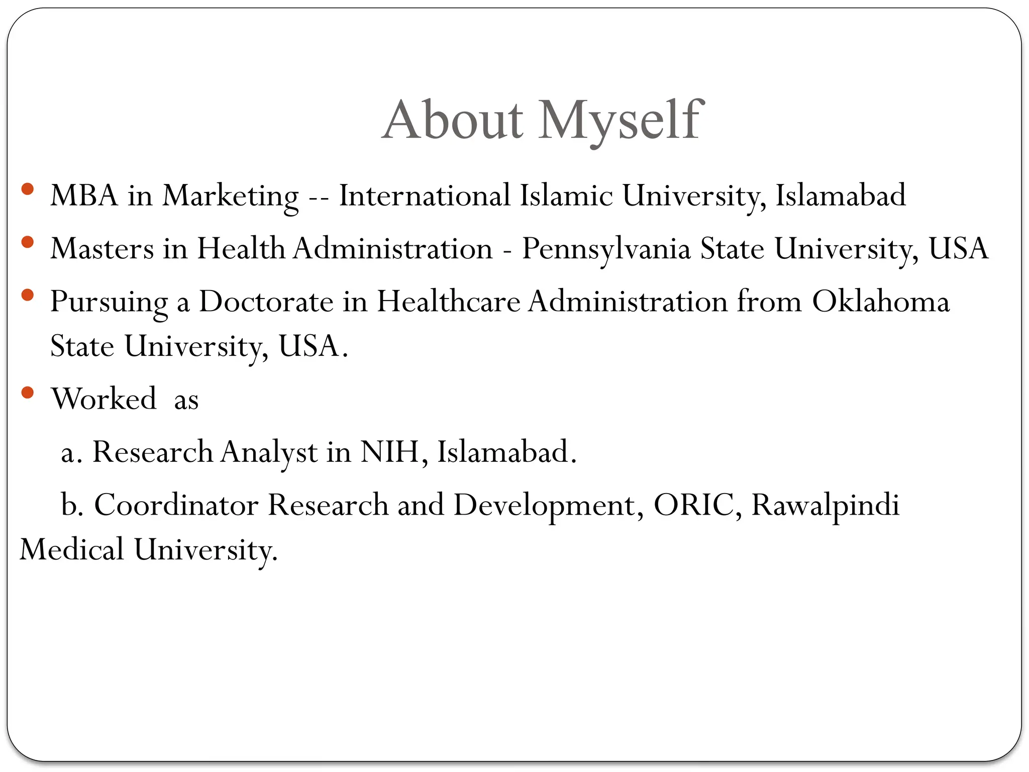 Courses in Healthcare Administration for HSA finalized.pptx