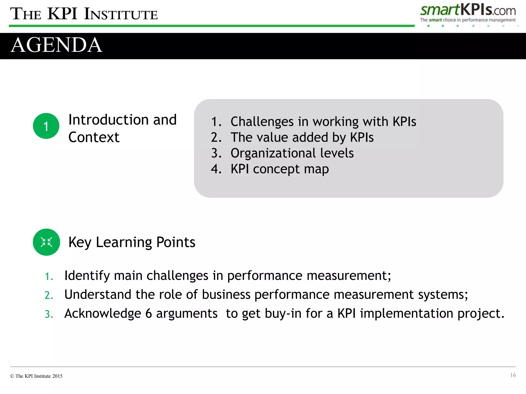 KPI Course slides | PDF