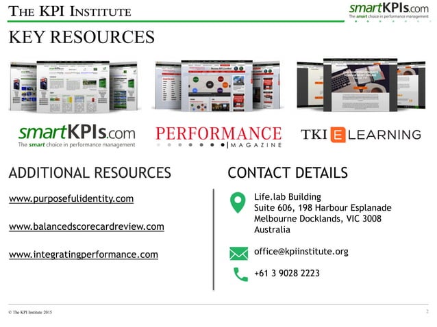 KPI Course slides | PDF | Computer Software and Applications | Computing