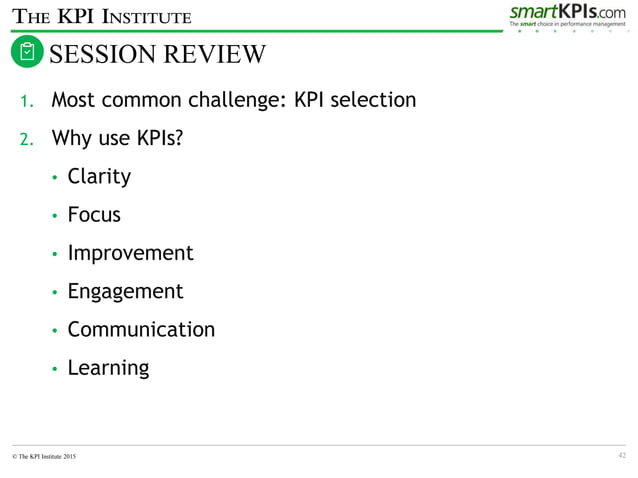 KPI Course slides | PDF | Computer Software and Applications | Computing