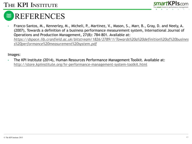 KPI Course slides | PDF | Computer Software and Applications | Computing