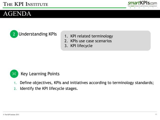 KPI Course slides | PDF | Computer Software and Applications | Computing
