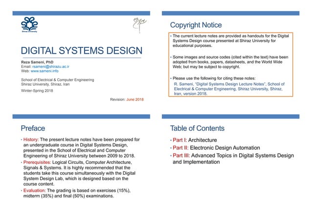 Digital Systems Design | PDF
